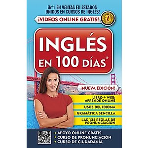 Inglés en 100 días - Curso de Inglés / English in 100 Days - English course (Spanish Edition)