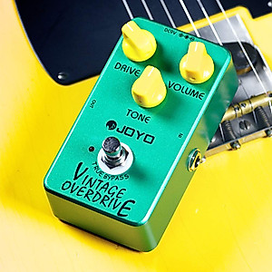 JOYO JF-01 Vintage Overdrive and JF-03 Crunch Distortion Effect Pedals for Electric Guitar Most Frequently Combination Budget Pedals in Bundle