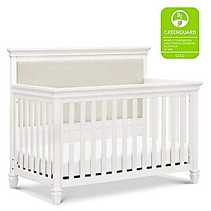 NAMESAKE Darlington 4-in-1 Convertible Crib in Warm White, Greenguard Gold Certified