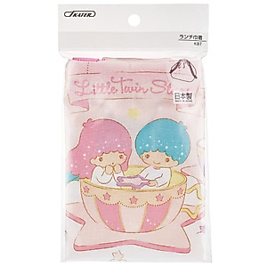 Skater Bento Drawstring Bag, Little Twin Stars, Sparkly Amusement Park, Sanrio, Made in Japan