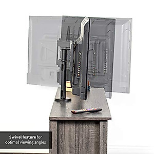 VIVO Swivel Bolt-Down TV Stand for 32 to 55 inch Screens, Desktop VESA Mount, Sturdy Tabletop TV Display STAND-TV00M4