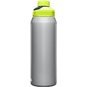 CamelBak Chute Mag Water Bottle, Insulated Stainless Steel, 32oz, Trailblazer Grey