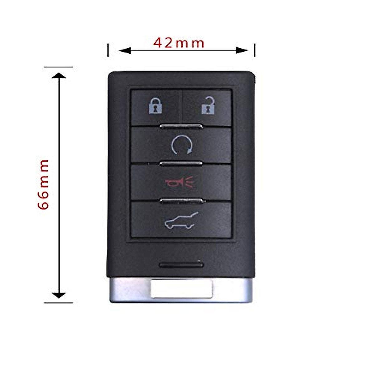 Keyless Entry Remote Control Car Key Fob for Cadillac ATS XTS ELR SRX NBG009768T ID46 315MHz 2010 2011 2012 2013 2014 2015