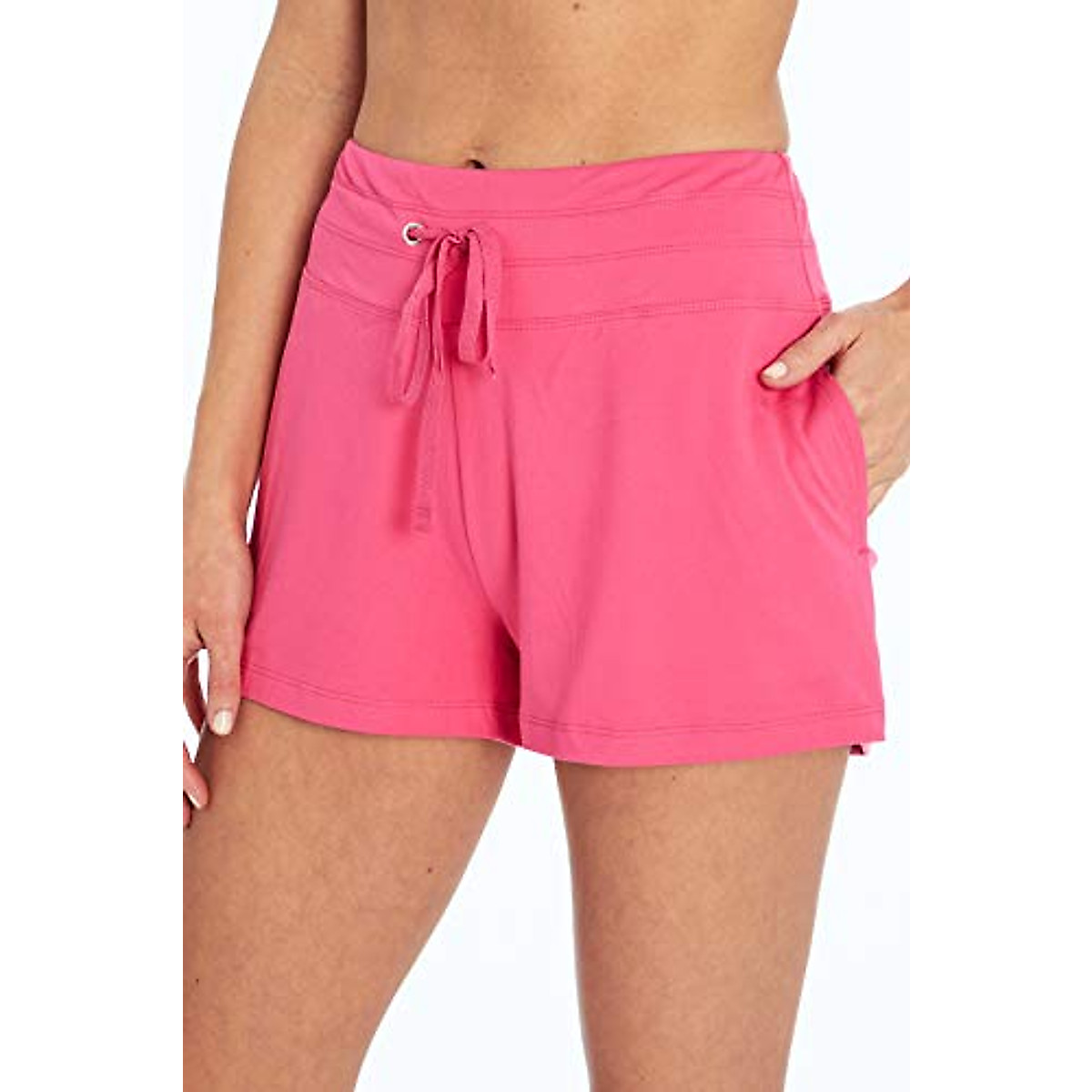 Marika Lara Pocket Short, Pink Yarrow, Medium