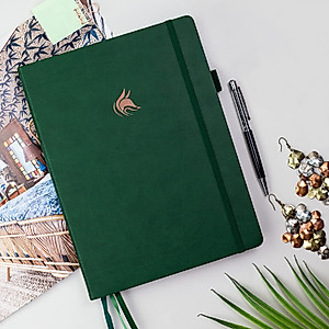Clever Fox Planner Pro Premium Edition– Luxurious Weekly & Monthly Planner + Budget Planner Organizer for Productivity & Reaching Goals, Undated, A4 Hardcover + Keepsake Box, Lasts 1 Year, ForestGreen