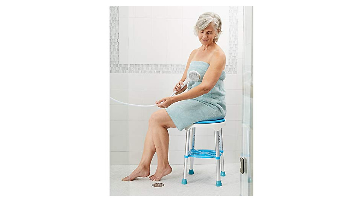 Carex Easy Swivel Bath Stool and Bathtub Stool - Shower Stool ...