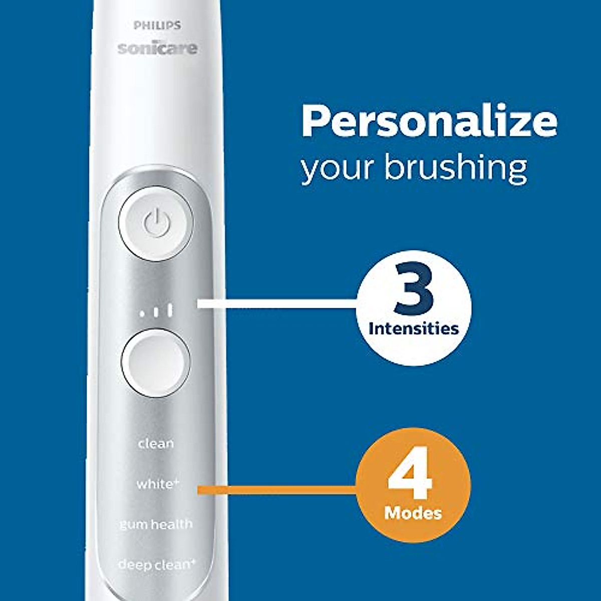 Philips Sonicare ExpertClean 7500, Rechargeable Electric Power Toothbrush, White, HX9690/06