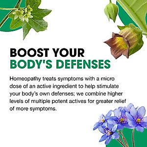 MediNatura BHI Allergy Relief Multi-Symptom Natural Safe Relief of Runny Nose Sneezing Itchy Eyes & Congestion 15 Targeted Homeopathic Active Ingredients Help Calm Discomfort - 100 Tablets