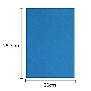 UUYYEO 20 Sheets A4 Glitter Cardstock Paper Sparkle Card Stock Paper Shinny Craft Thick Paper for Card Making Silver