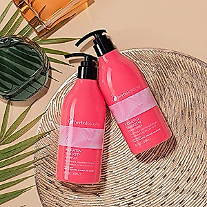 16.9 Fl Oz Keratin Conditioner, Nourishing & Moisturizing Formula for Damaged and Dry Hair, Extra Strength Hydrate & Repair for Color Treated Hair, Anti Frizz, Free of Sulfate, Parabens and Gluten