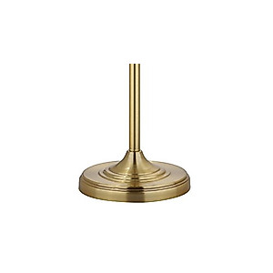 JONATHAN Y JYL2029A Harper 61" Crystal/Metal LED Floor Lamp Contemporary,Transitional,Traditional for Bedrooms, Living Room, Office, Reading, BrassGold/Clear