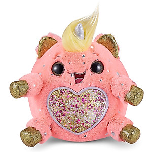 Rainbocorns Fairycorn Surprise (Unicorn) by ZURU 11" Collectible Plush Stuffed Animal - Ultimate Surprise Egg, Wearable Fairy Wings, Slime, Sparkle Sequin Heart, Ages 3+ for Girls, Children