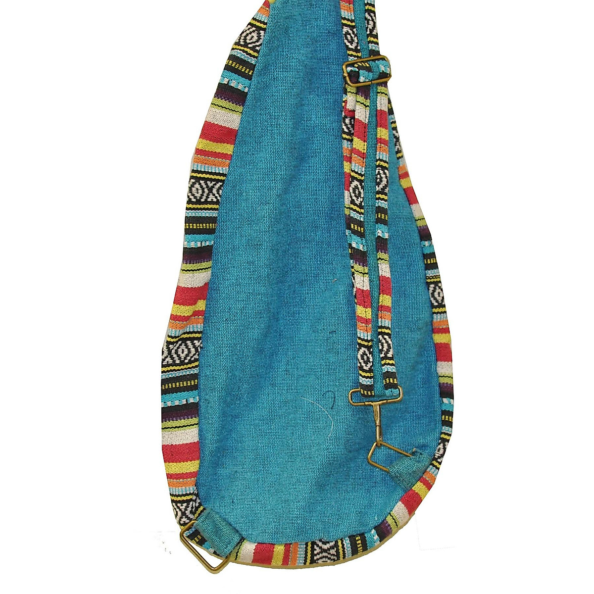 Mandala Crafts Boho Sling Bag for Women Crossbody Purse – Bohemian One Strap Backpack – Hippie Boho Backpack for Men Daypack Turquoise