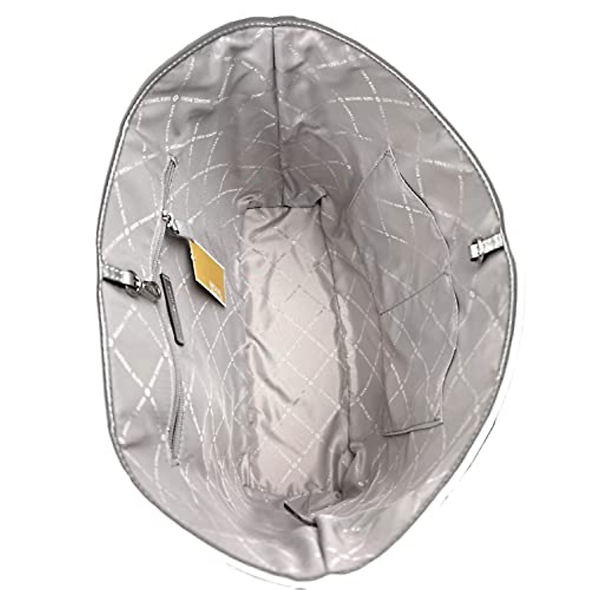 Michael Kors MK Jet Set Girls JST Medium Signature Carry all Tote Logo Bag (Bright White multi)