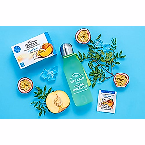 Ahmad Tea Black Tea, Cold Brew Peach and Passion Fruit Teabags, Iced Tea, 20 ct (Pack of 6) - Caffeinated and Sugar-Free