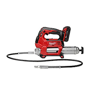 New Milwaukee 2646-21ct M18 18 Volt Cordless Grease Gun Kit With Case Sale