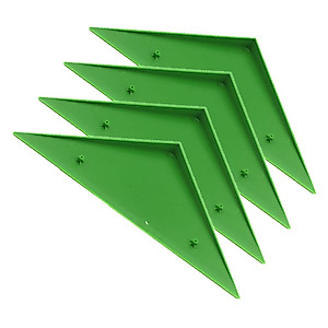 LIOOBO 4Pcs Foosball Table Triangle Corner Edge Table Football Edge Protector