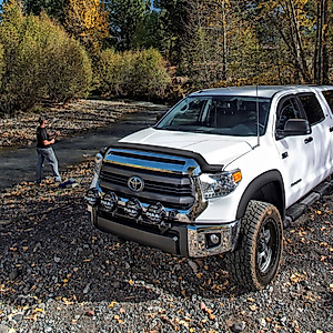 Stampede 2142-2 Vigilante Premium Smoke Bug Shield Hood Protector for Ford Escape