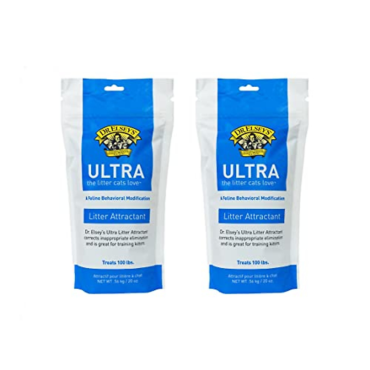 2 Pack! Dr. Elsey's Cat Attract Litter Additive (20 oz)