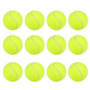 GRANDCOW Beach Tennis POP Paddle Ball Natural Rubber with Great Flex Elasticity (12 Balls)