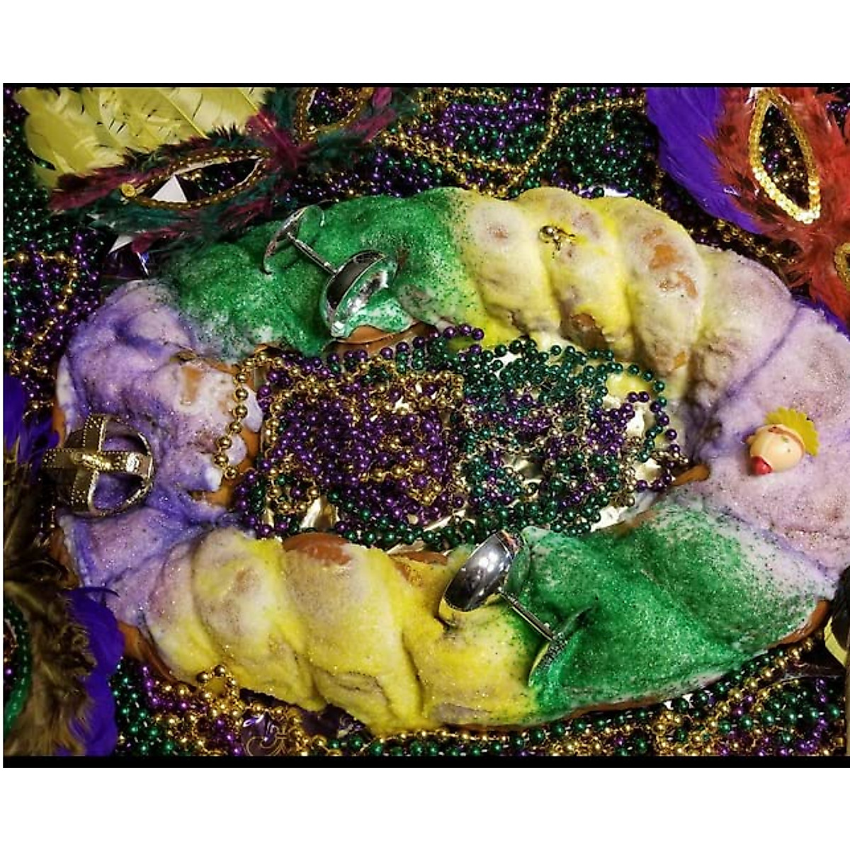 Mardi Gras Beads (144 Pieces) by Oojami