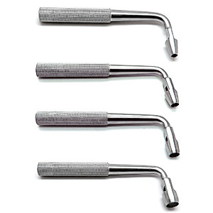 Dental Tissue Punch Angled 4mm, 5mm, 6mm, 8mm Surgical Implant Stainless Steel 4 Pcs Instruments