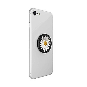 PopSockets PopTop (Top only. Base Sold Separately) Swappable Top for PopSockets Phone Grip Base - White Daisy