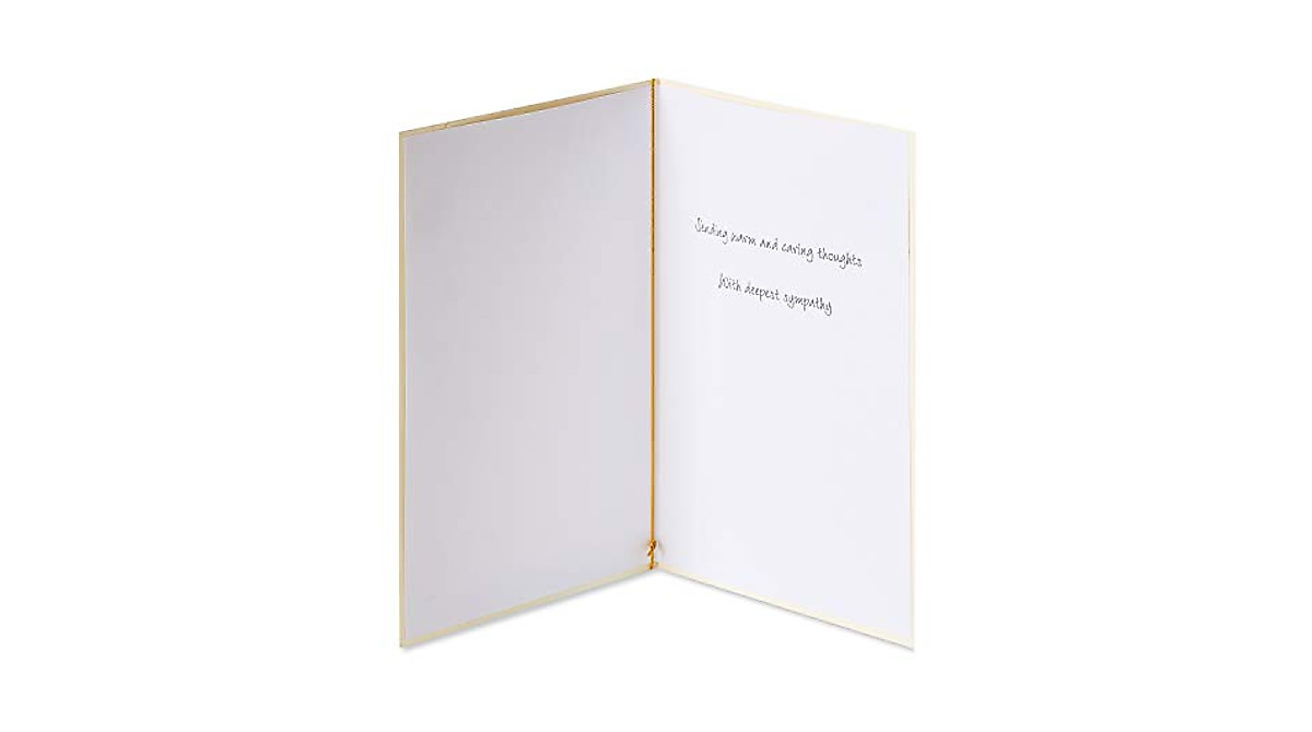 Send Heartfelt Sympathy with Papyrus Premium Card | Elegant Flowers
