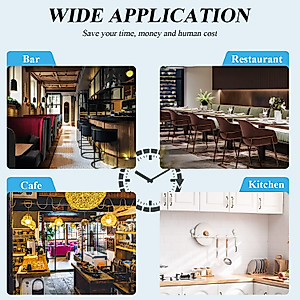 Glass Rinser for Kitchen Sink - Stainless Steel Glass Rinser Cup Washer, 9 Water Spraying Holes Bottle Washer Kitchen Sink Cup Cleaner Accessories, Quick Rinser for Baby Bottle, Bar Glass Rinser