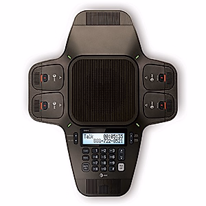 AT&T SB3014 DECT 6.0 Conference Phone with Four Wireless Mics, Black