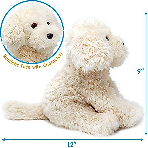 TigerHart Luka The Labradoodle - 12 Inch Stuffed Animal Plush Poodle Dog