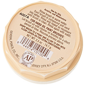 General Pencil Company The Masters Brush Cleaner & Preserver 2.5 0z.