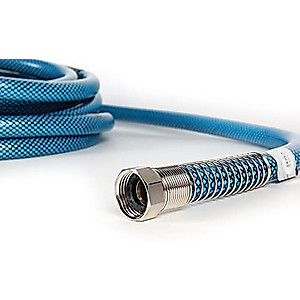 Camco TastePURE 25-Foot Premium Drinking Water Hose | Features a No-Kink Heavy-Duty Design with Machined Fittings for Extra Strength, 5/8” ID, and is Lead-Free, BPA-Free, and Phthalate-Free (22833)