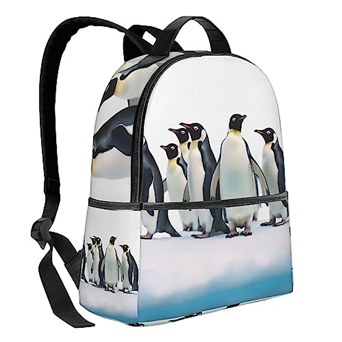 BAFAFA Penguins Printed Travel Backpack Business Work Bag Computer Bag Outdoor Sports Rucksack