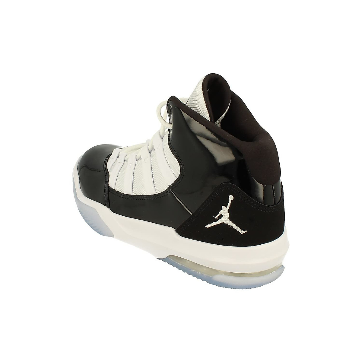 Nike Air Jordan Max Aura Mens Basketball Trainers AQ9084 Sneakers Shoes (UK 7.5 US 8.5 EU 42, Black White 011)