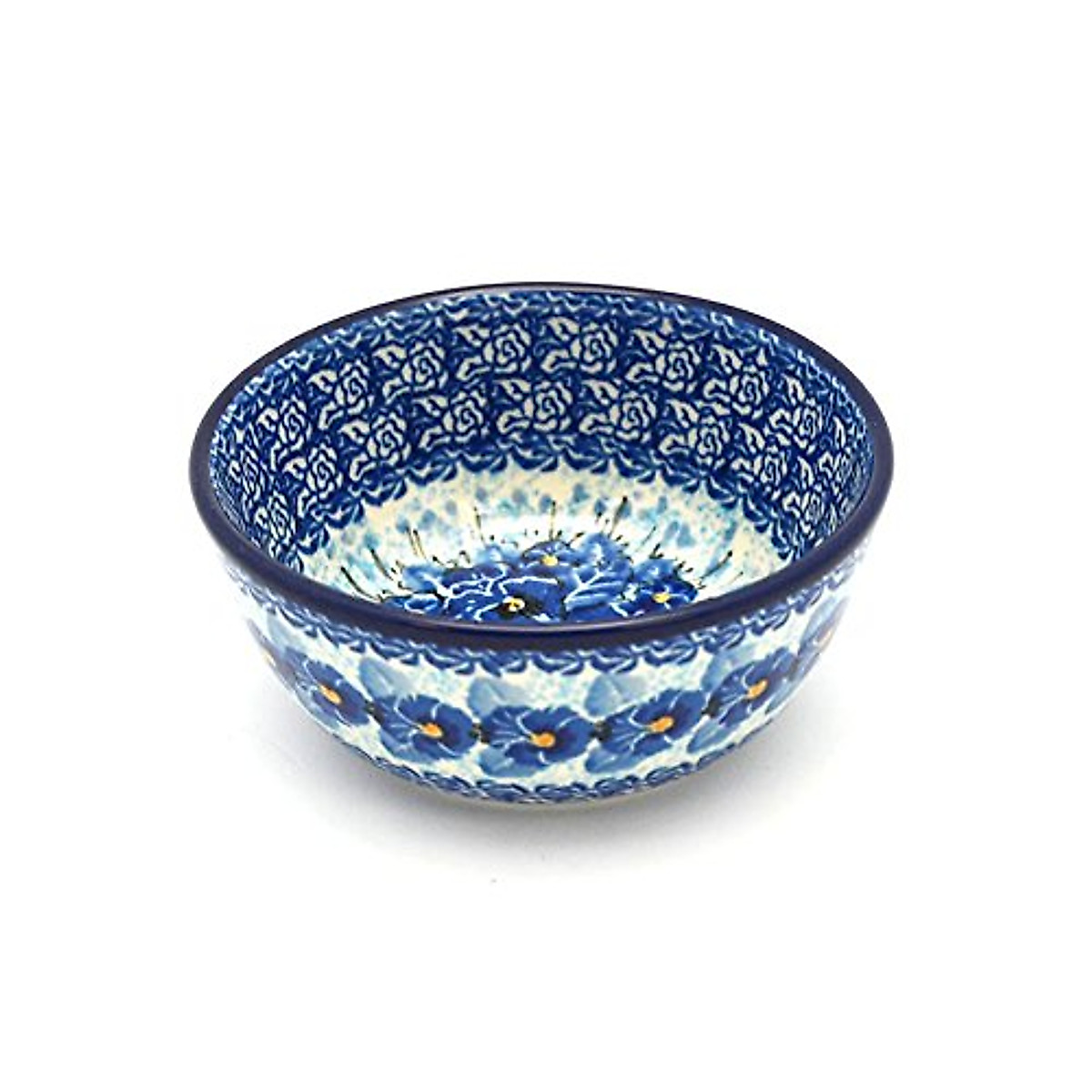 Polish Pottery Bowl - Ice Cream/Dessert - Unikat Signature U3639