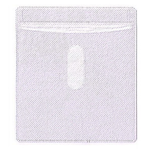 100 CD Double-Sided Plastic Sleeve White