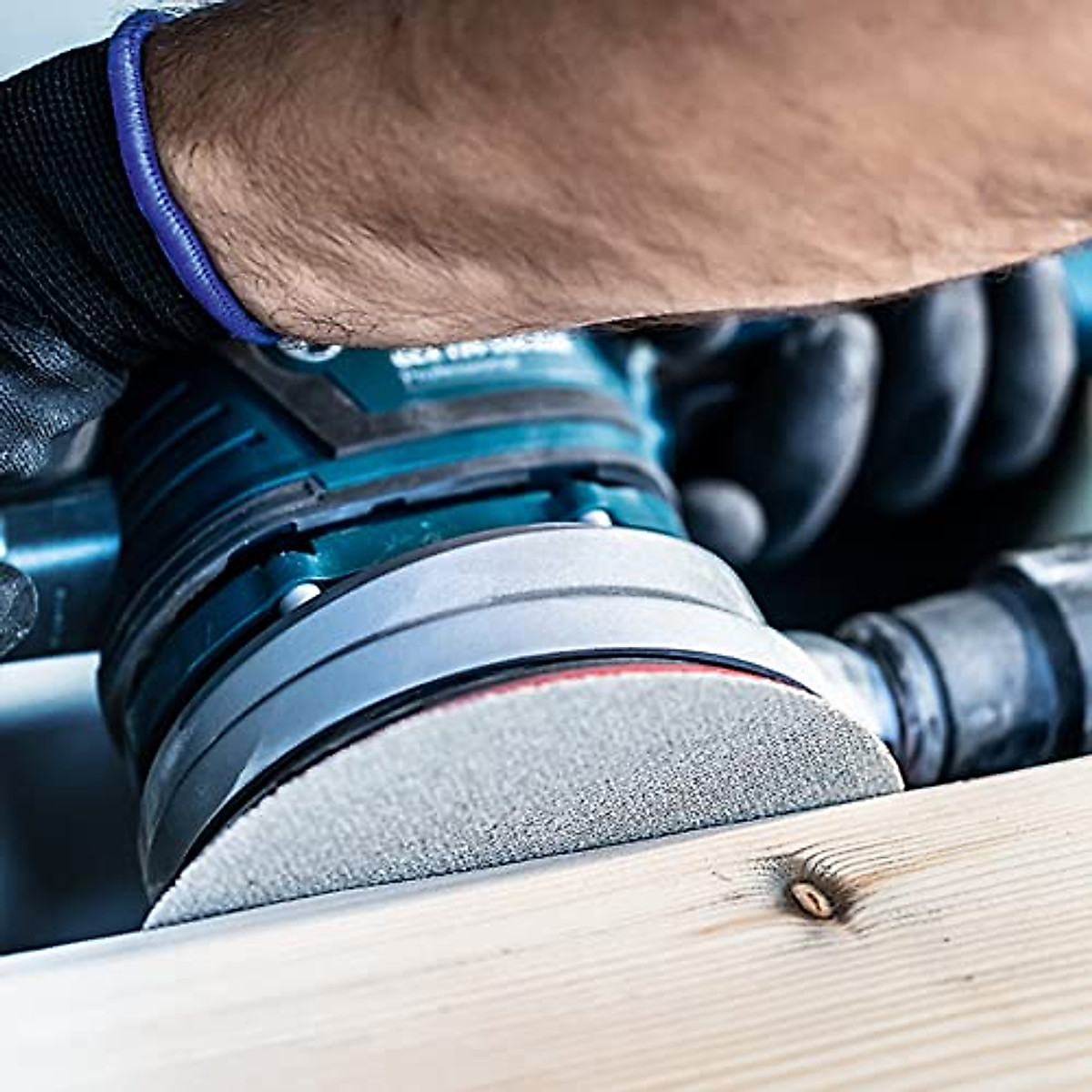 Bosch Professional 5x Expert M480 Sanding Net (Ø 125 mm, Grit 180, Accessories Random Orbital Sander)