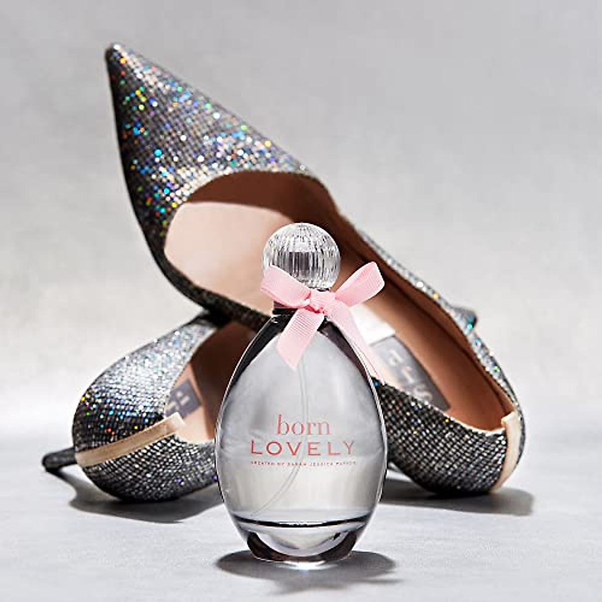 SJP Born Lovely Lush, Sweet, Elegant Amber Floral Eau De Parfum Spray Fragrance for Women - Mandarin, Peony, Honeysuckle, and Freesia - Intense, Long Lasting Scent - 3.4 oz