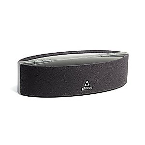 phorus PS5 Speaker - 24 bit / 192 kHz Hi-Res Music Streamer with Spotify, AirPlay, Windows Streaming, Bluetooth AptX, and Play-Fi