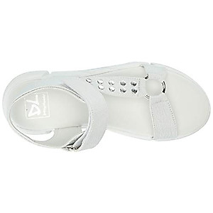 Dirty Laundry Women's Align Sandal, White, 6.5 M US