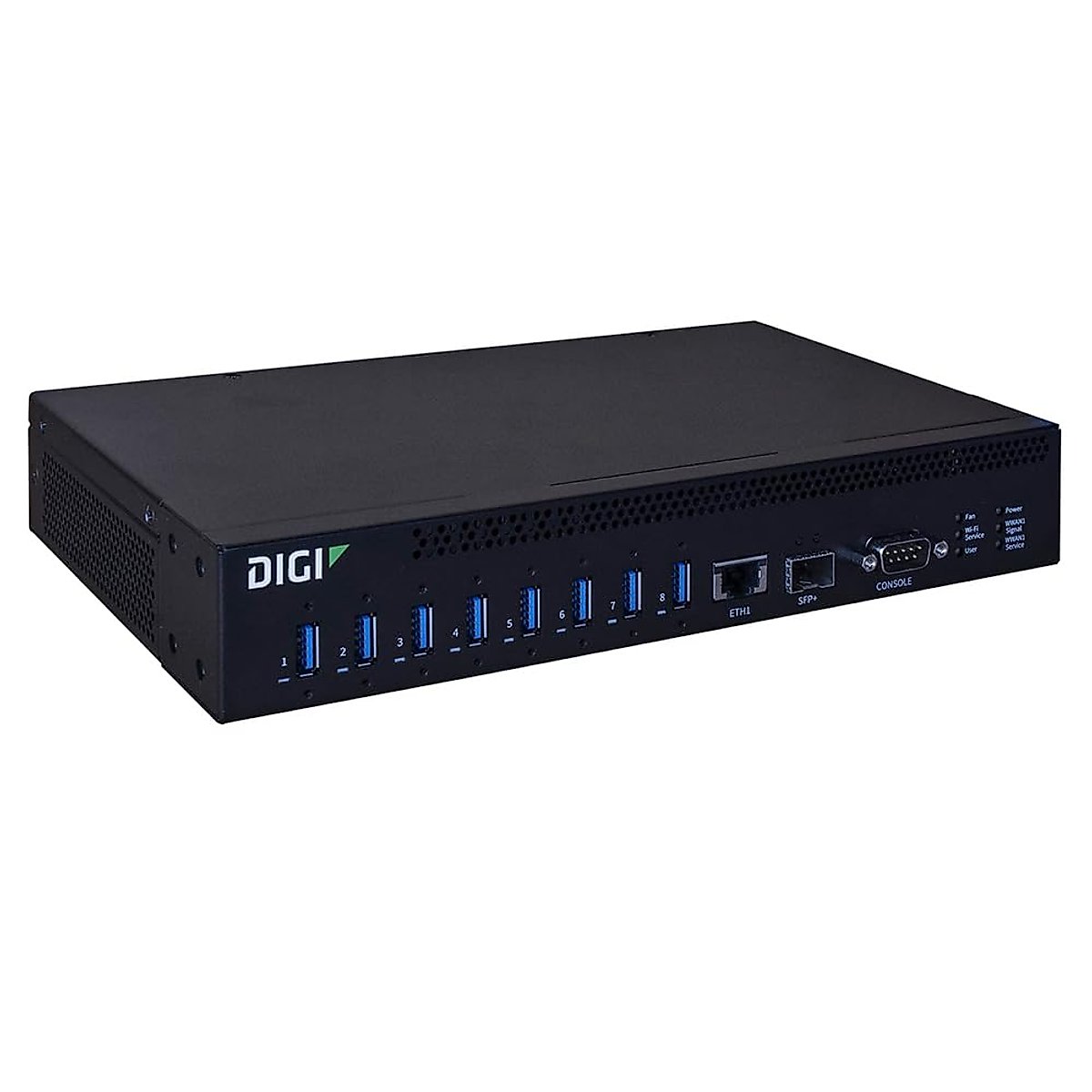 Digi AnywhereUSB® 8 Plus - Advanced USB Connectivity Hub for Professional Environments