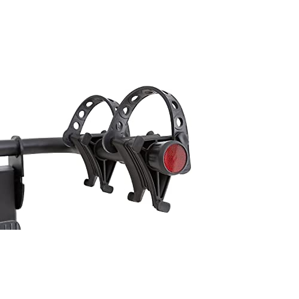 Rhino-Rack Take 2 Hitch Mount 2 Bike Carrier, Folds Out to Access Trunk or Hatch & Folds Down Easy When Not in Use, Heavy Duty with Adjustable Cradles, Black (RBC045)