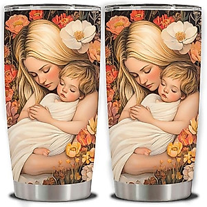 FOCIUZTA Cartoon Tennis Ball Pattern 20oz Tumbler with Lid, Travel Coffee Cup, Ideal for Easter, Gaming Enthusiast, Mother Day, and Birthday Gifts