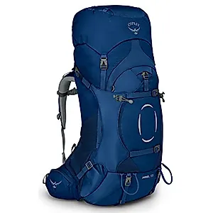 Osprey Ariel 55 Women's Backpacking Backpack, Ceramic Blue, X-Small/Small