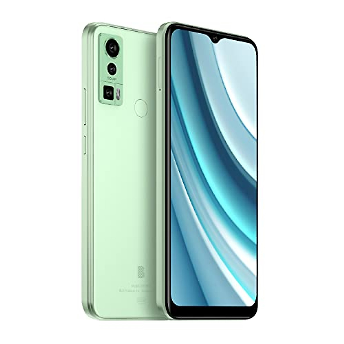 BLU S91 Pro | 2022 | 3-Day Battery | Unlocked | 6.5” Full HD+ Display | 128/4GB | Triple 50MP Camera | US Version | US Warranty | (Green)