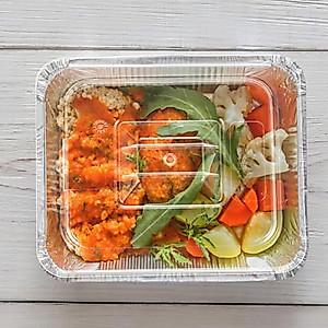 ABOOFAN Polycarbonate Hotel Pan Lids with Handle, 4pcs 1/6 Size Clear Acrylic Food Pan Lid Steam Table Pan Cover Food Storage Containers Covers for Restaurant Hotel