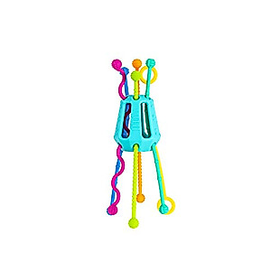 MOBI ZIPPEE Original Activity Toy for Toddlers' Sensory Development - Montessori Design by Parents and Reviewed by Doctors - BPA and Phthalate Free - with Food Grade Silicone - for Boys or Girls