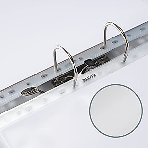 Leitz 4734-31-00 Super Premium Document Wallet A4 PVC Hard Film Waterproof Pack of 10