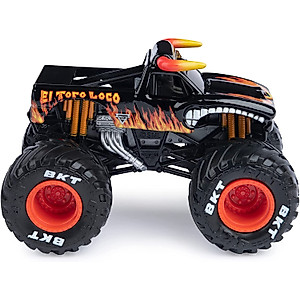 Monster Jam, Official El Toro Loco Vs. Son-uva Digger Die-Cast Monster Trucks, 1:64 Scale, Kids Toys for Ages 3 and up